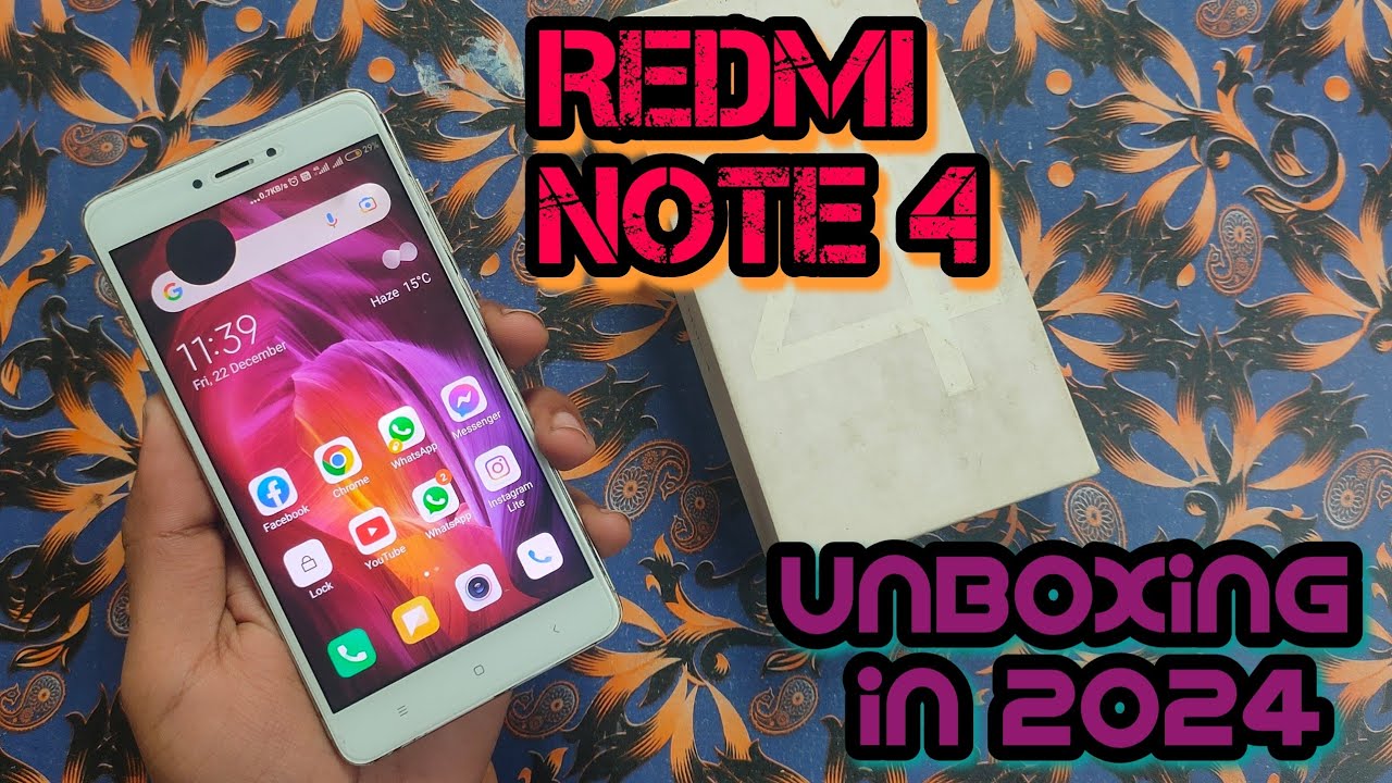 Redmi Note 4 unboxing and review in 2024 क्या ये आज भी चल पाएगा Android ...