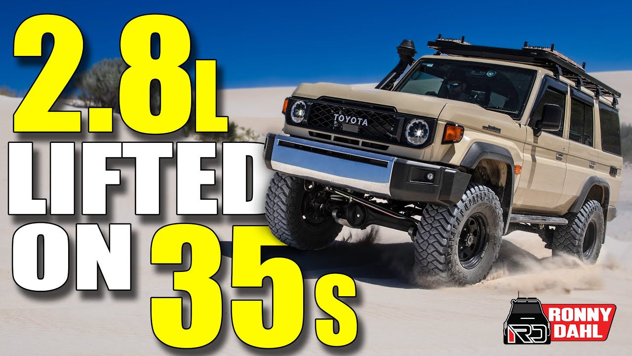 NEW 2.8l LANDCRUISER lifted with 35's, How will it handle the bigger ...