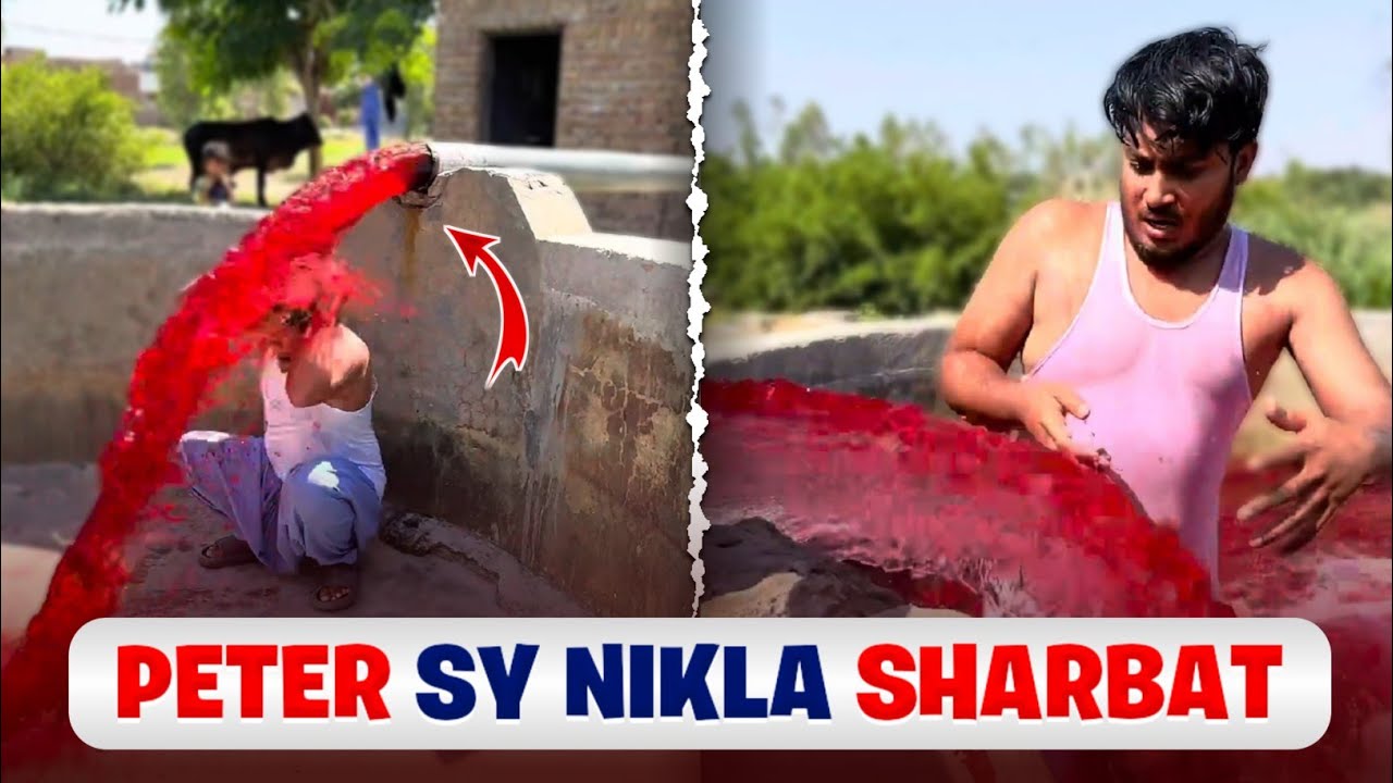 Peter Sy Nikla Laal Pani😳 | ZeeShan Usman - YouTube