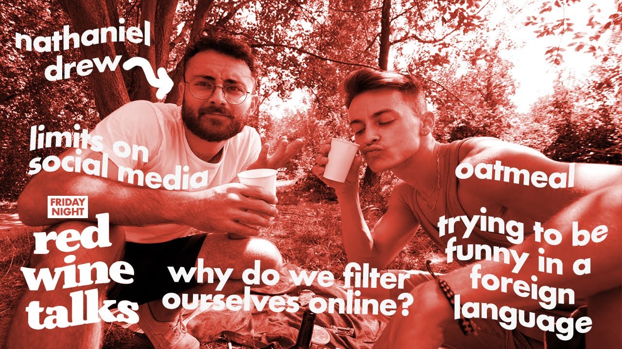 Our online image, being funny in French, me roasting Nathaniel Drew ...
