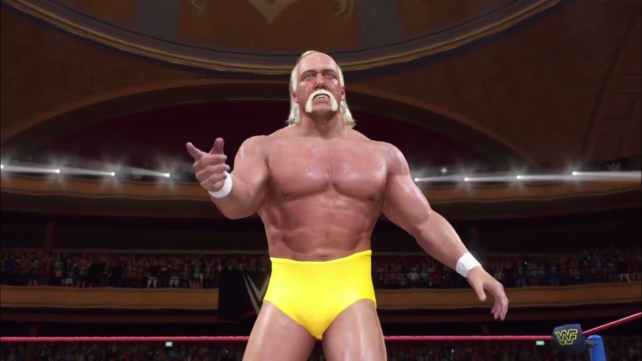 WWE 2K22 Hulk Hogan vs. "Ravishing" Rick Rude | WWF Universe Mode - YouTube