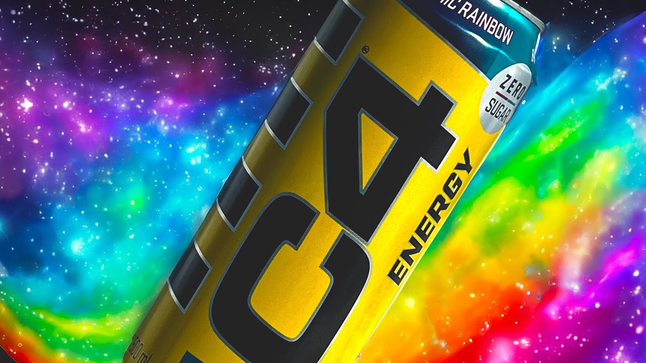 C4 Energy Drink - Cosmic Rainbow - YouTube