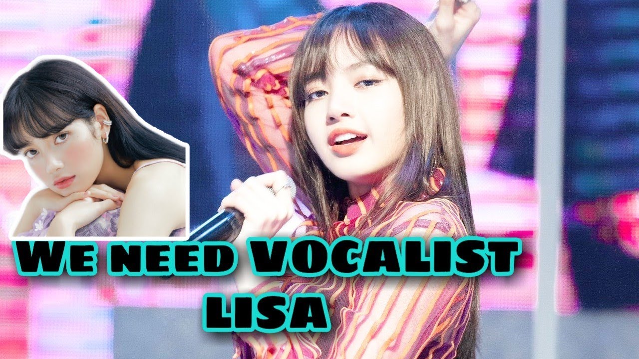 BLACKPINK LISA VOCAL APPRECIATION - YouTube