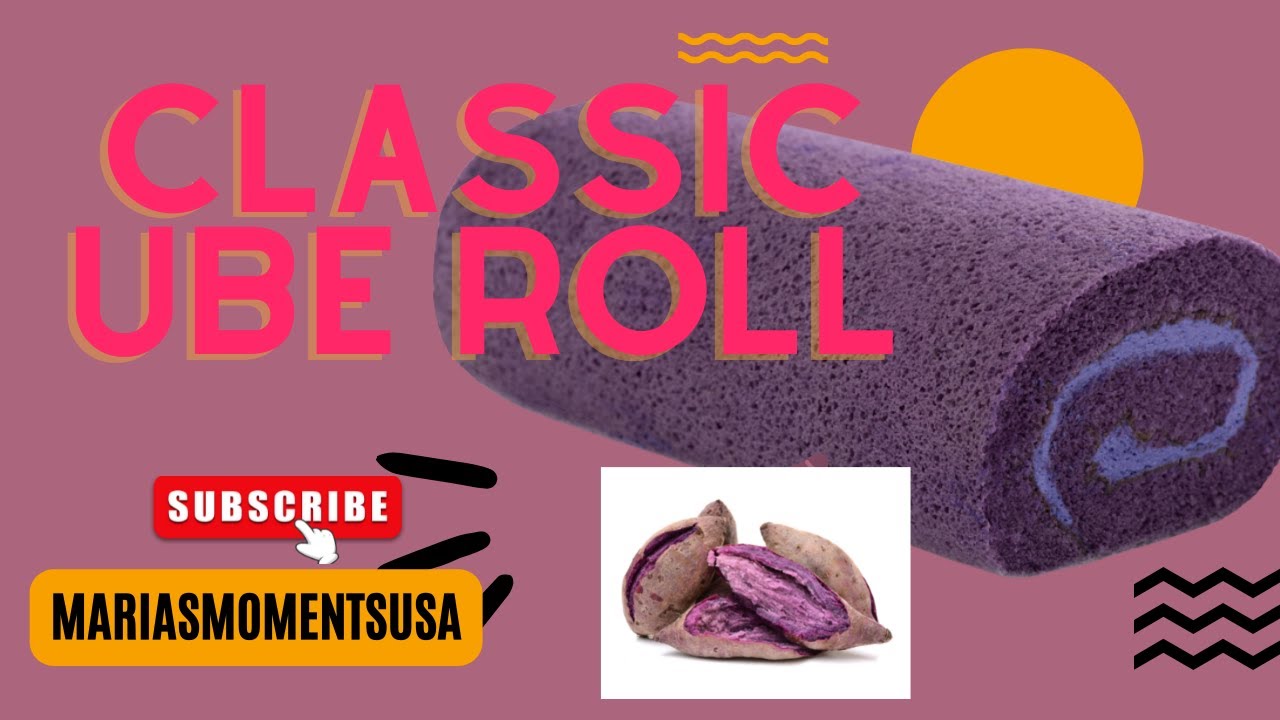 FLUFFY PURPLE YAM ROLL / GOLDILOCKS UBE CAKE - YouTube