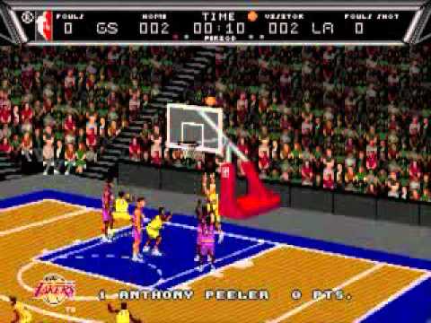 Sega Mega Drive Genesis NBA Action '94 - YouTube