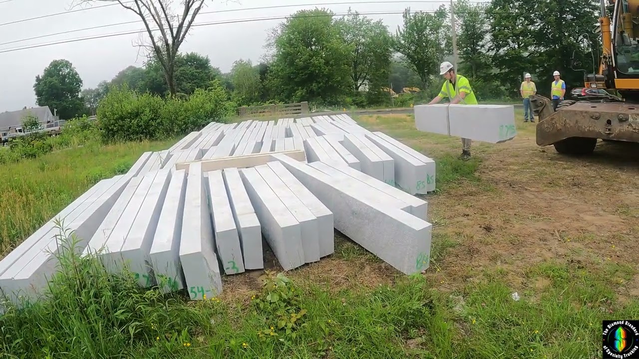 Granite Curb Delivery! - YouTube