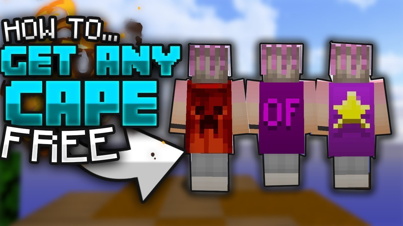 How to Get a Free Minecraft optifine,minecon cape! - YouTube