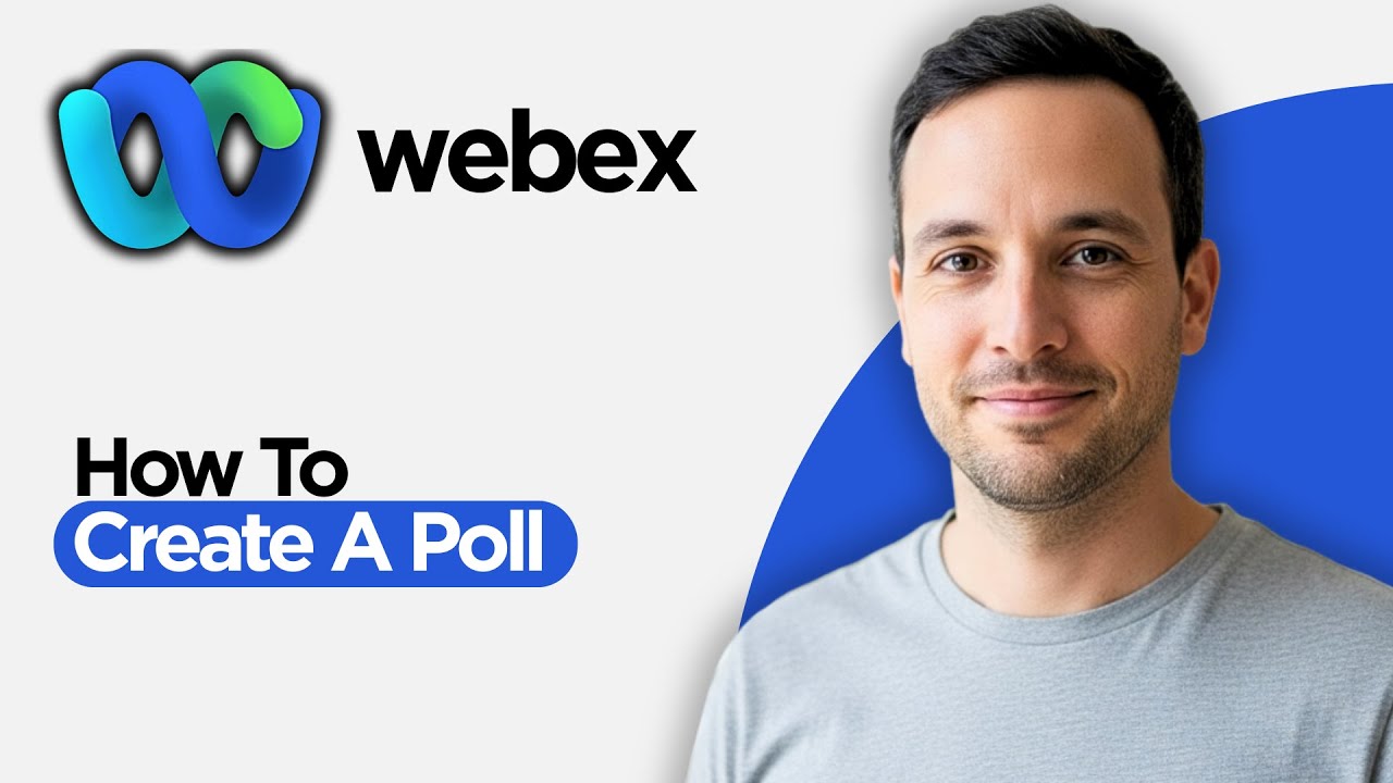 How to Create a WebEx Poll (2026 Step by Step Guide) - YouTube