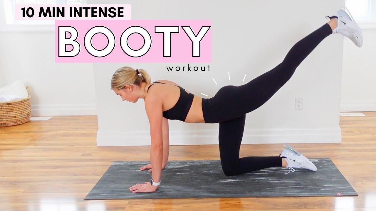10 MIN INTENSE BOOTY WORKOUT - YouTube
