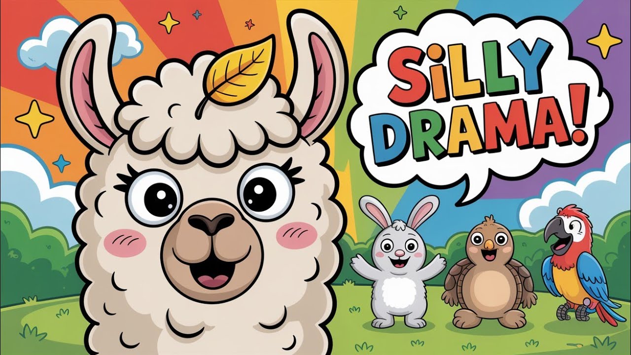 Larry the Llama’s Silly Drama 🦙 | Fun Cartoon Adventure for Kids - YouTube