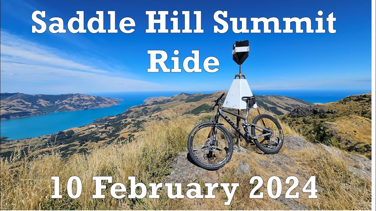 Wainui to Saddle Hill Summit MTB Ride (10 Feb 2024) - YouTube