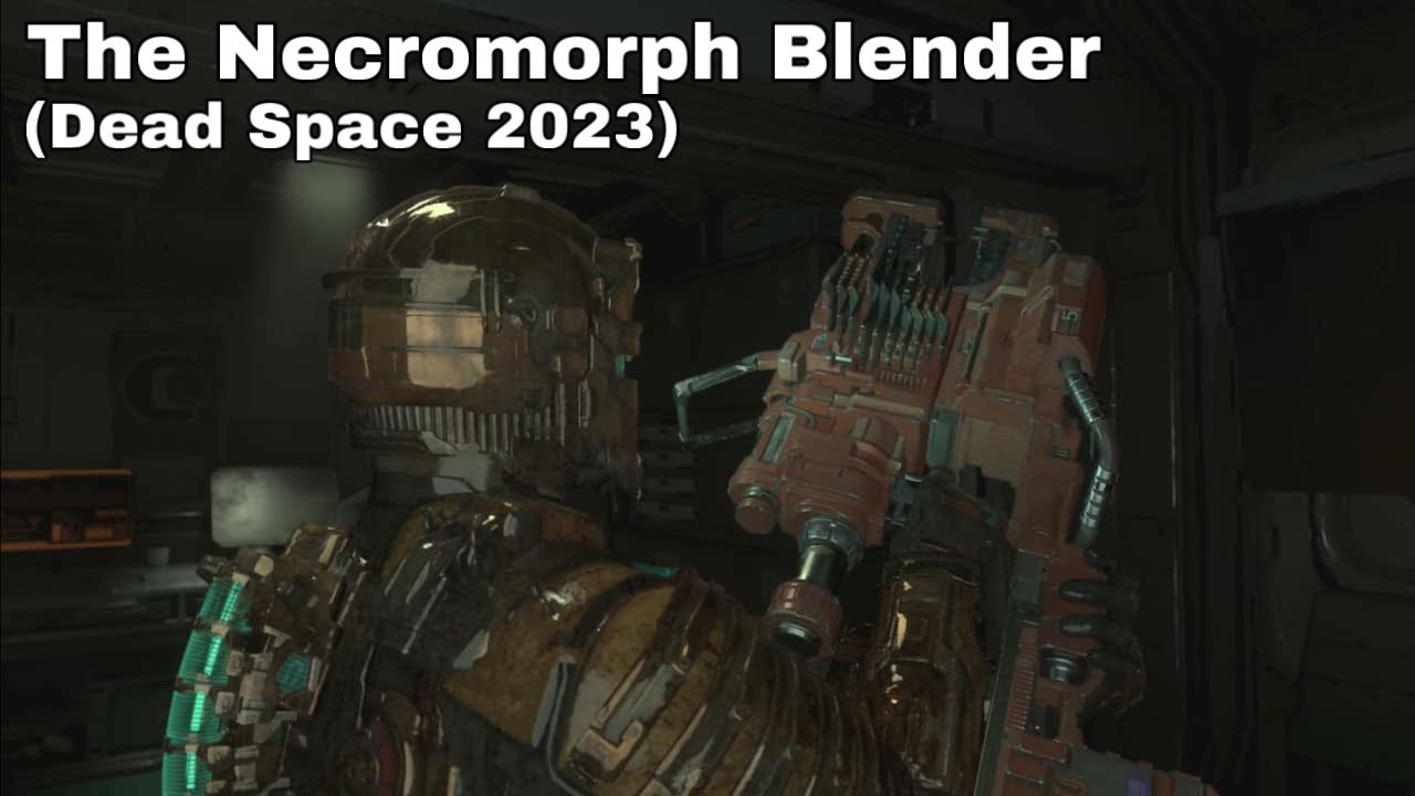 The Necromorph Blender | Dead Space (2023) - YouTube