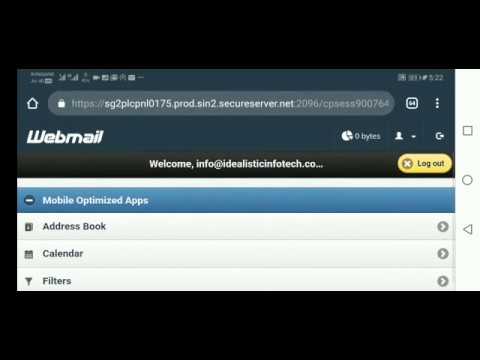 How to change webmail theme after login on cpanel/webmail - YouTube