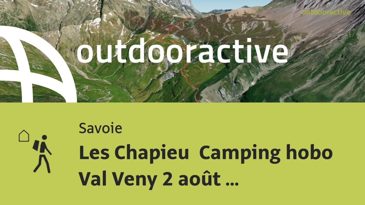 Les Chapieu Camping hobo Val Veny 2 août 2023 - YouTube