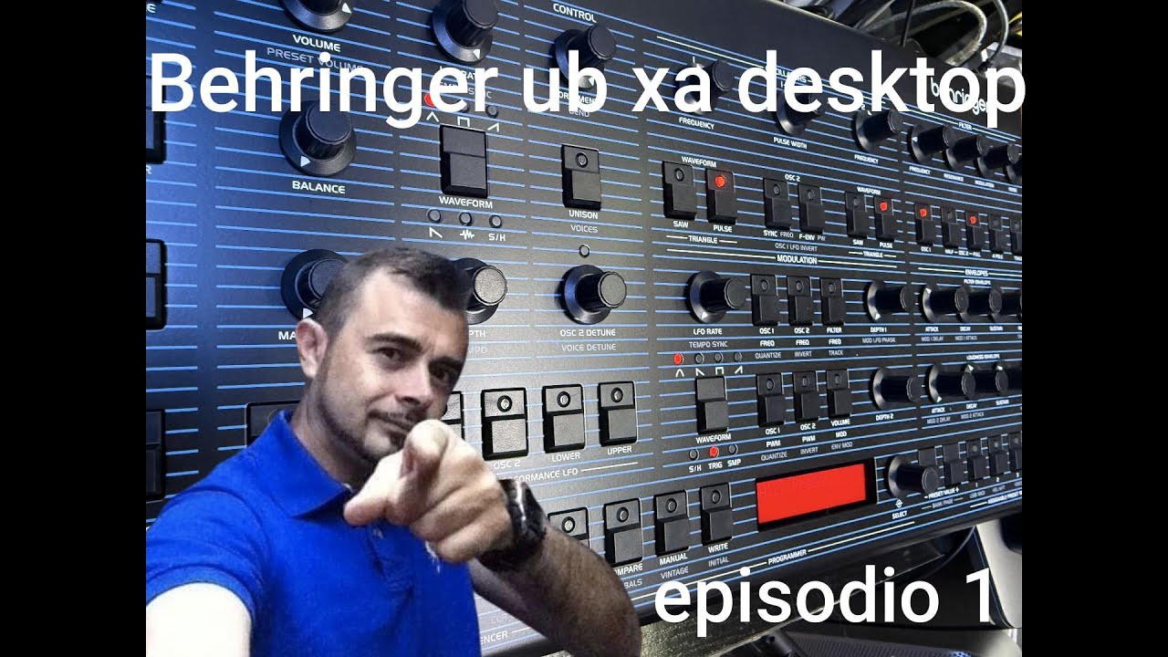 BEHRINGER UBXA-D tutorial - YouTube