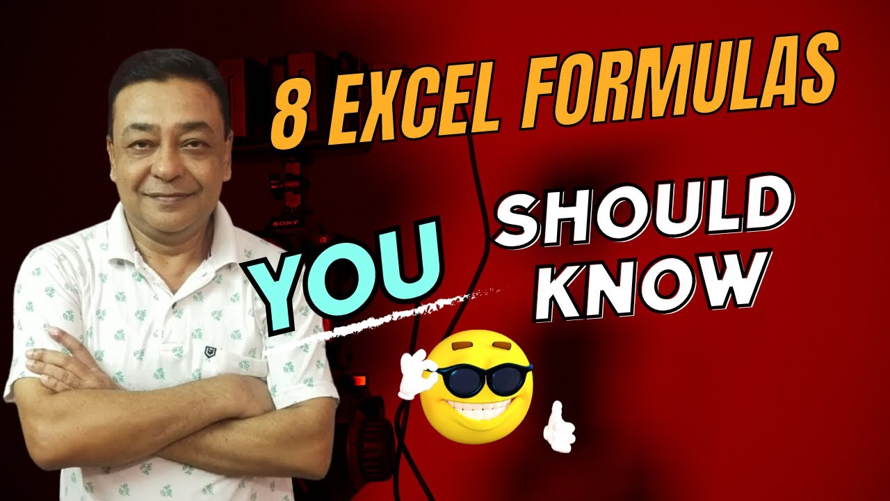Boost Your Excel Skills: Master Essential 8 Formulas in 10 Minutes ...