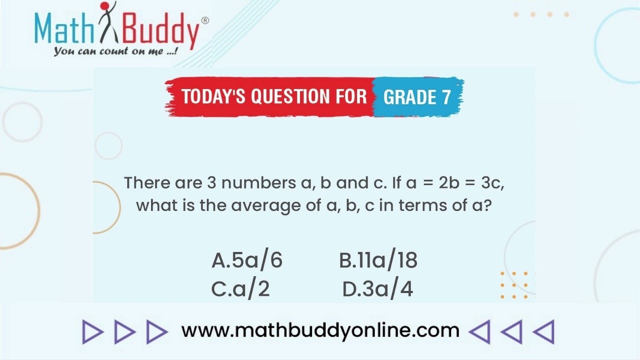 Math Practice Problem Grade 7 Question 225 - YouTube