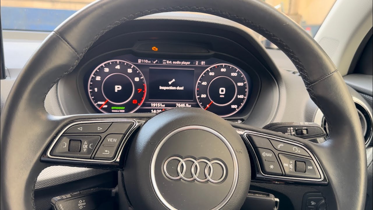 How to reset inspection due reminder on Audi Q2 2021 newer models ...