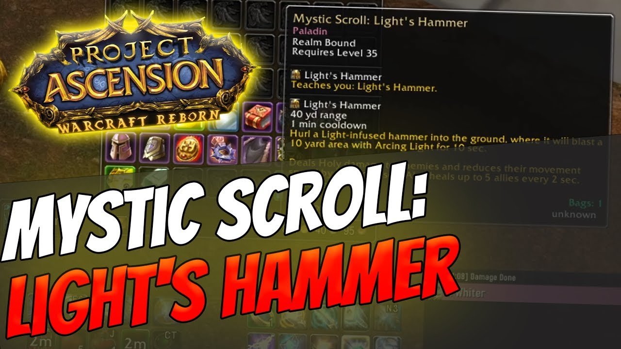 How to get Mystic Enchant: Light's Hammer | Paladin [Warcraft Reborn ...