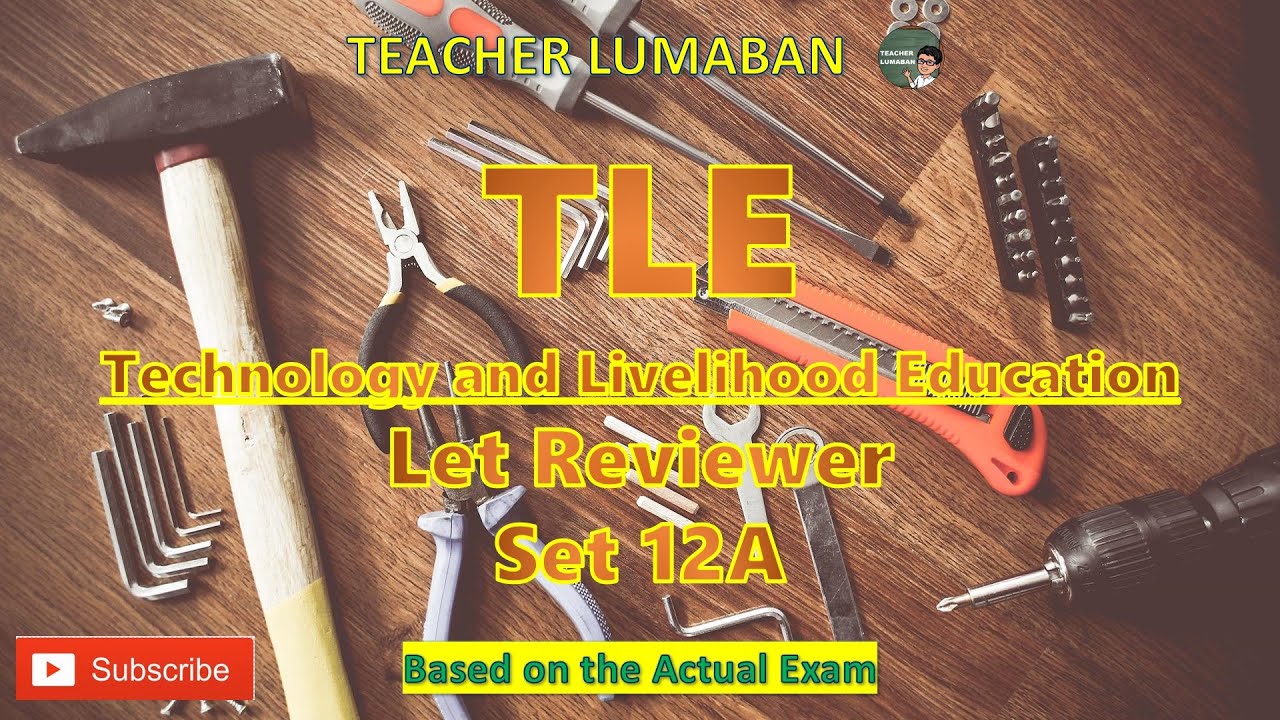 TLE LET Reviewer Set 12A | Teacher Lumaban - YouTube