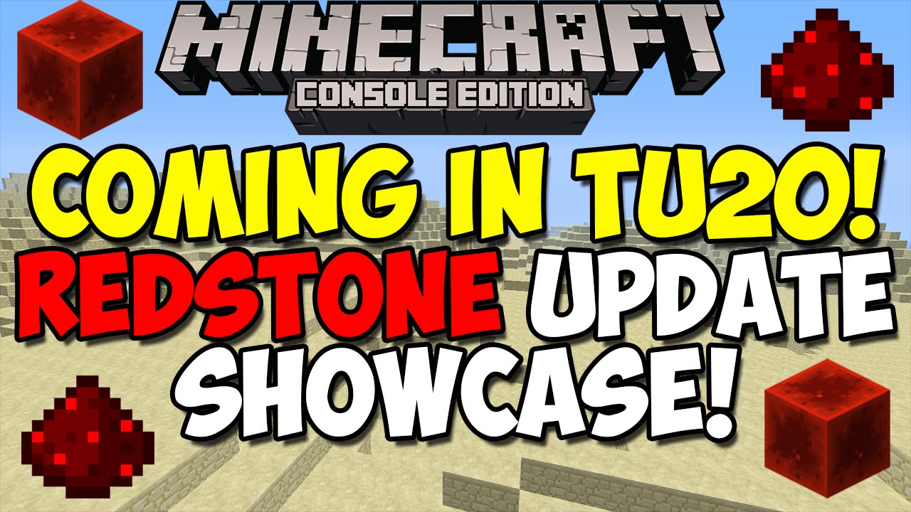 Minecraft Xbox & Playstation: Redstone Update Showcase [1.5.2] | Coming ...