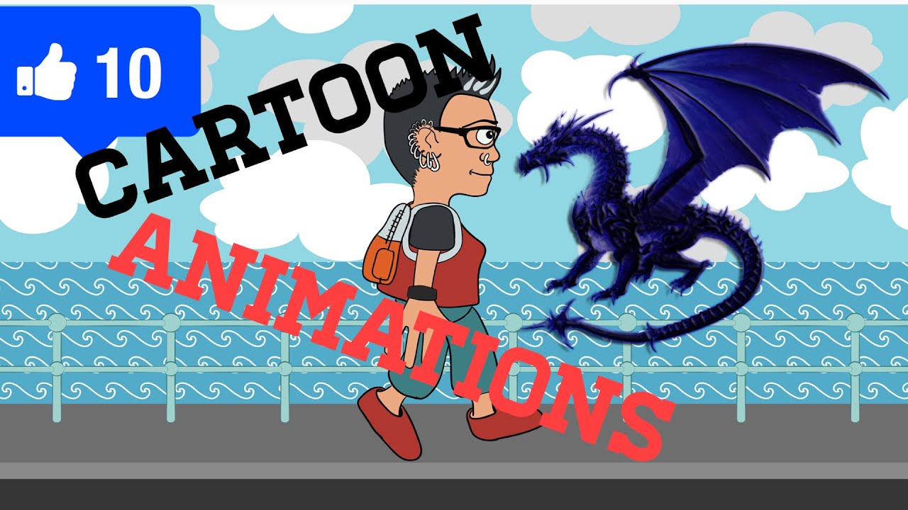 Cartoon animations - YouTube
