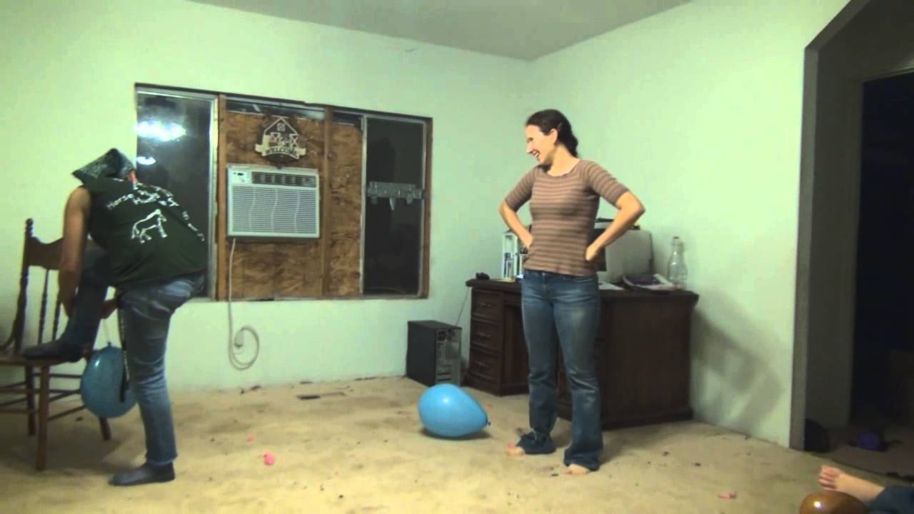 Epic Balloon Popping Competition - YouTube