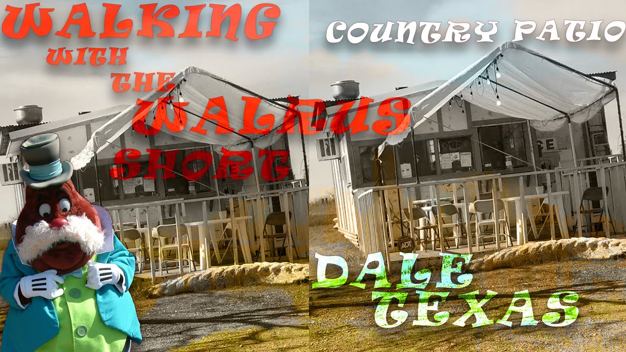 Walking With The Walrus short: Country Patio - YouTube