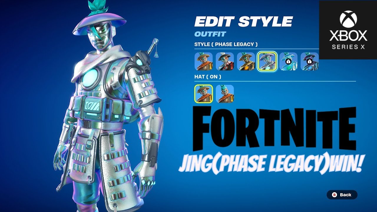 FORTNITE JING(PHASE LEGACY)WIN! XBOX CHAPTER 5 SEASON 4 - YouTube