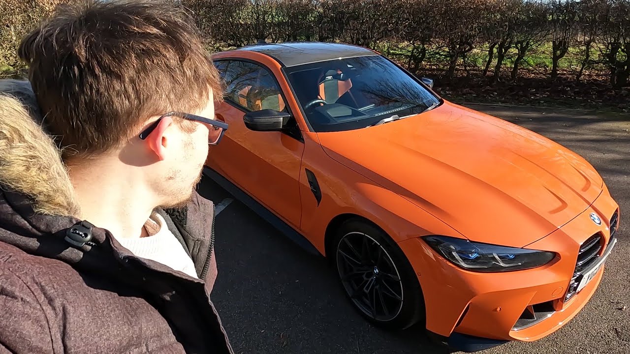 G82 BMW M4 Competition Fire Orange - YouTube