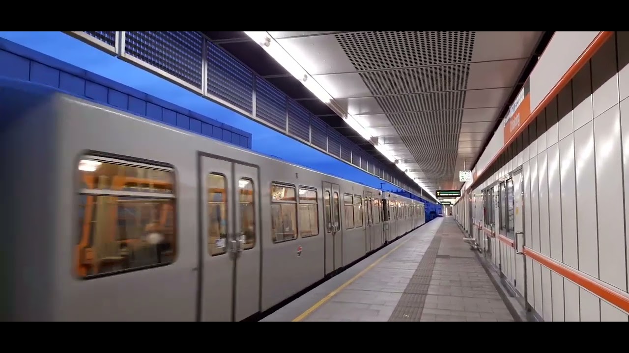 Ausfahrt als Silberpfei U3 in Wien Ottakring nach Wien Simmering - YouTube