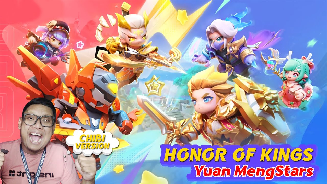 LUCU BANGET HONOR OF KINGS VERSI CHIBI YUAN MENGSTARS #honorofkings # ...