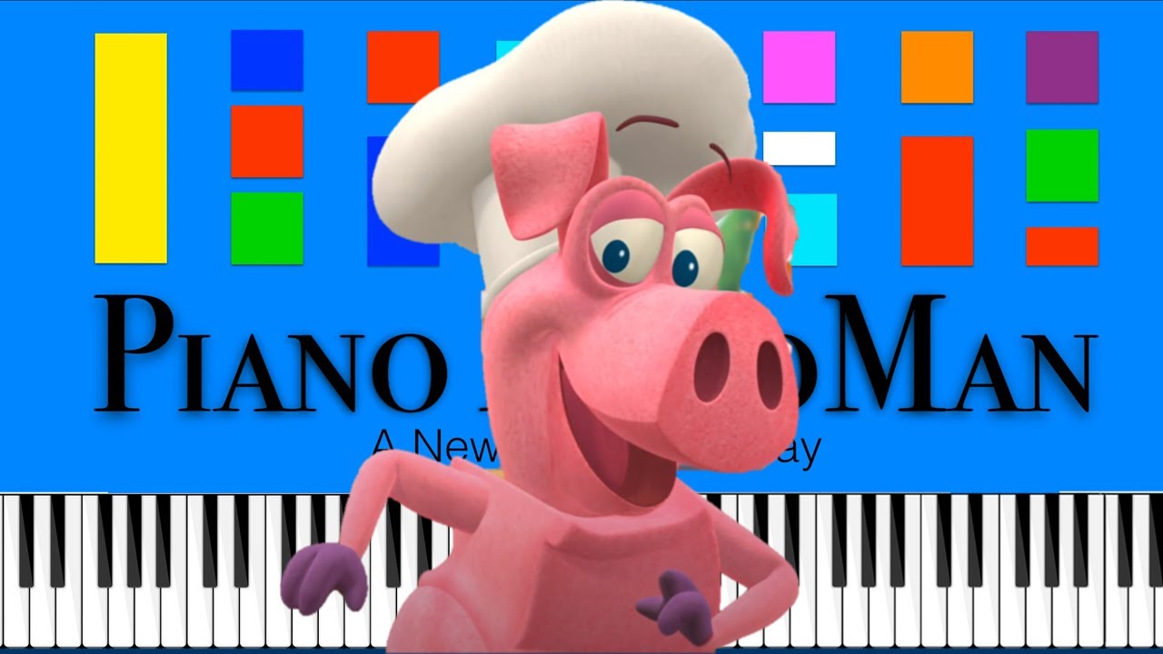 Pig s Perfect Pizza WordWorld Slow EASY Medium 4K Piano Tutorial pig-s-perfect-pizza-wordworld-slow-easy-medium-4k-piano-tutorial