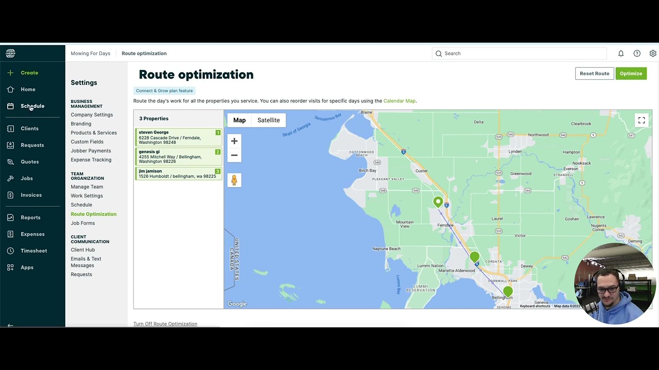 Copilot CRM vs Jobber CRM: Dispatch Board - YouTube