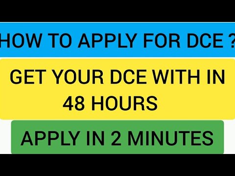 #DC ENDORSEMENT FOR OIL AND CHEMICAL# HOW TO APPLY FOR DCE#GET DCE WITH ...