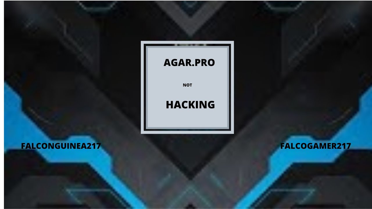 Agar.pro found hack (not hack) - YouTube
