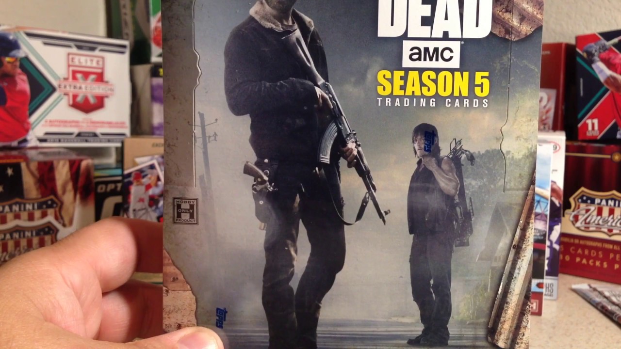 Opening 2016 Topps The Walking Dead Season 5 Hobby Box #3 of Cards ...