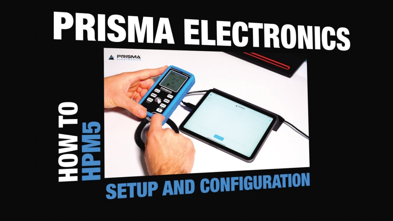 Prisma Electronics HPM5 tire gauges - Instrument Configuration - YouTube