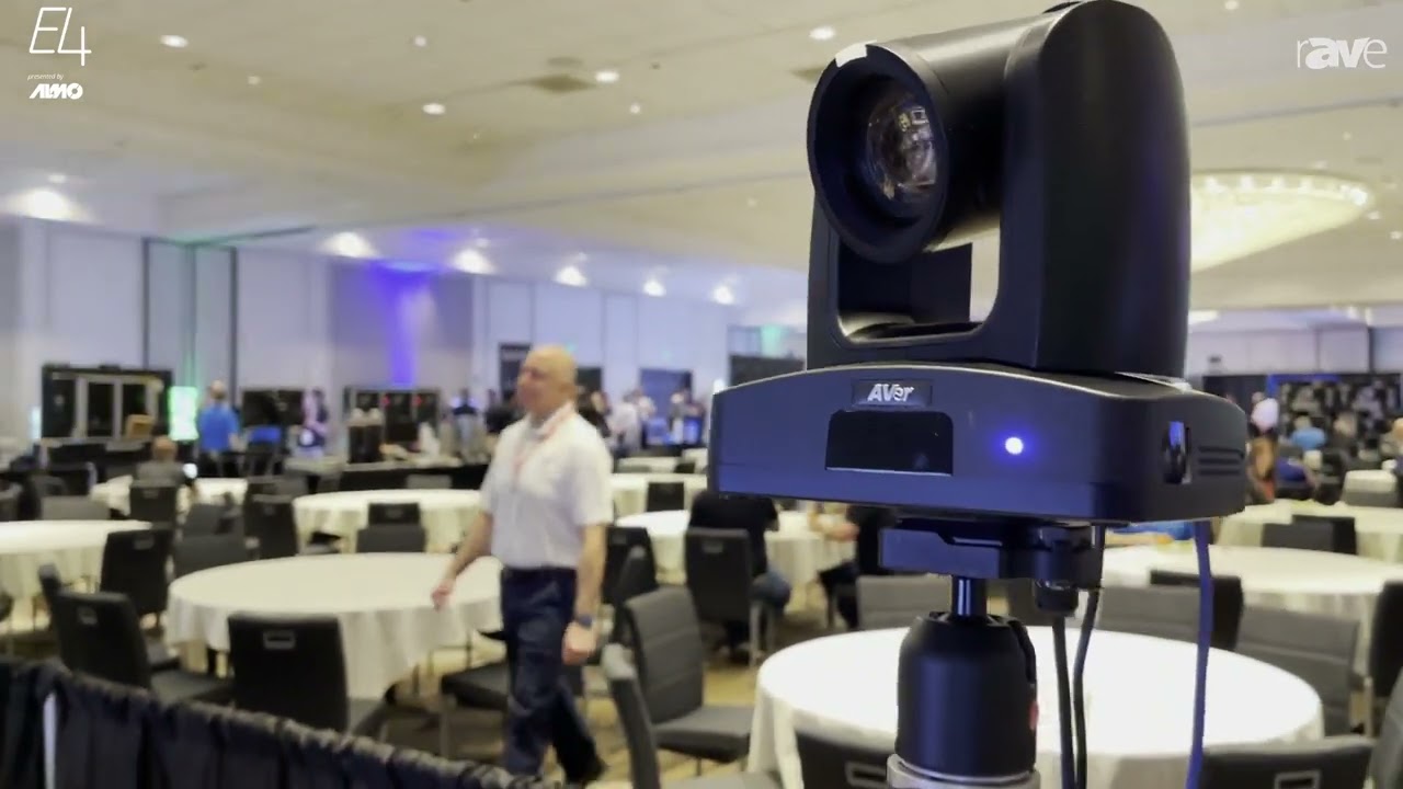 E4 Experience: AVer Presents TR313V2 12X 4K PTZ Live Streaming Camera ...