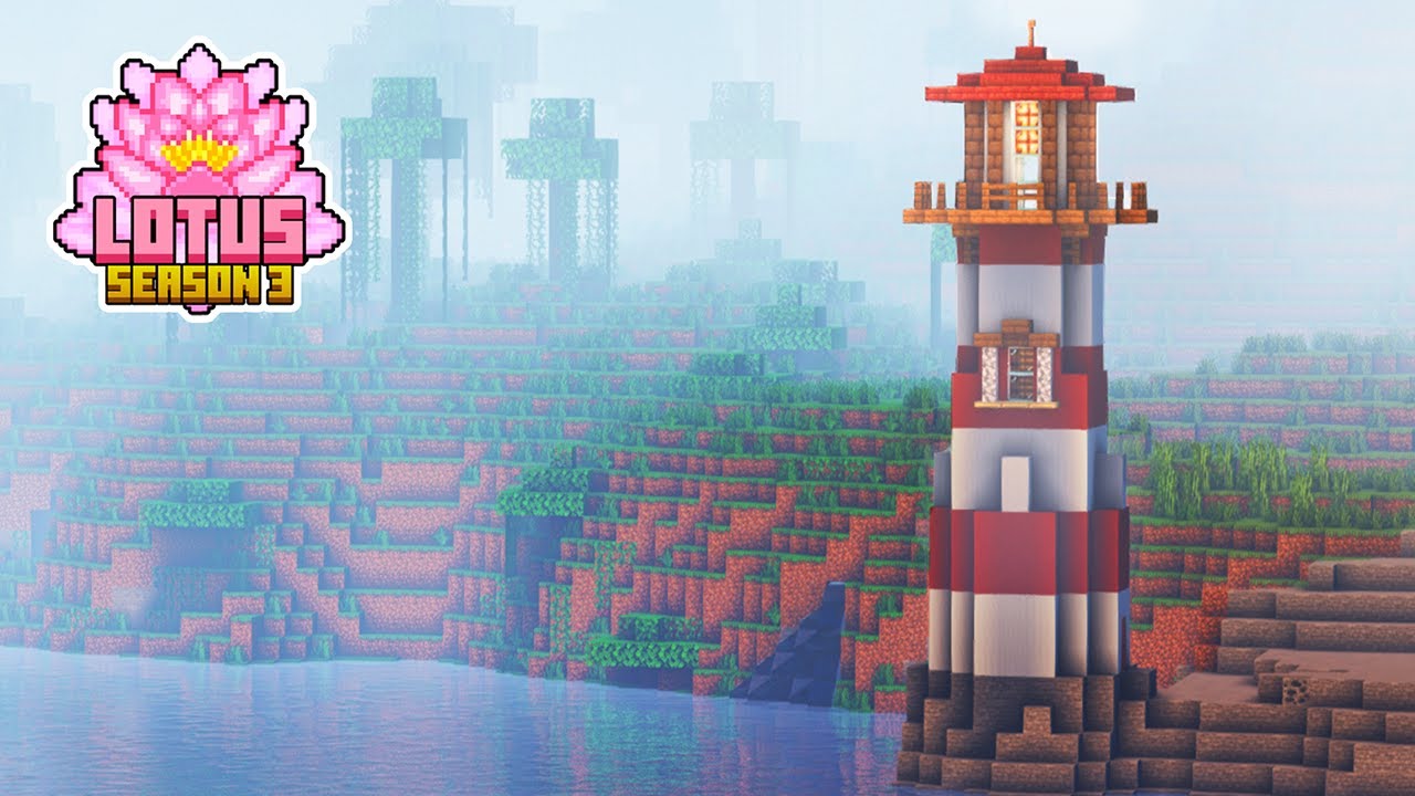 My STARTER Starter Base! | Minecraft Lotus S3 | Episode 3 - YouTube