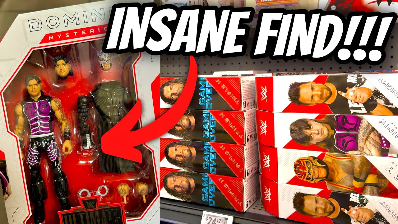 WILD SURPRISE on WWE ACTION FIGURE Hunt at Target **NEW FINDS** - YouTube