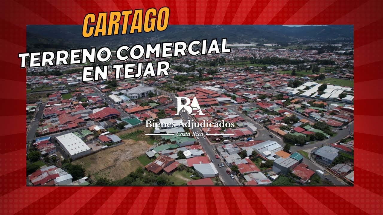 Terreno Comercial en Tejar, Cartago 800 mts2 - YouTube