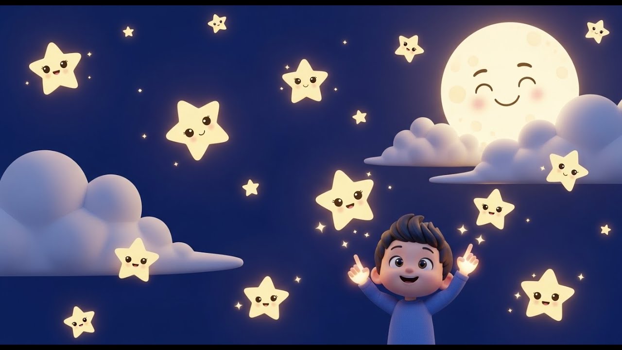 Contando Estrellas en la Noche 🌙 | Learn Numbers for Kids | Fun ...