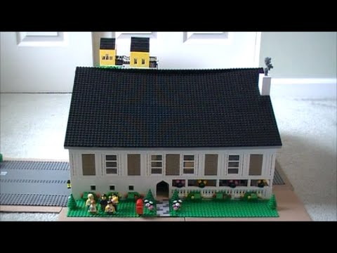 Custom Build- LEGO Six Bedroom Four and a Half Bathroom House - YouTube
