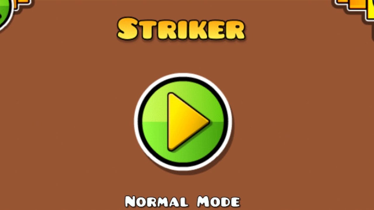 Striker by Robtop (3 ⭐) | Geometry dash World - YouTube