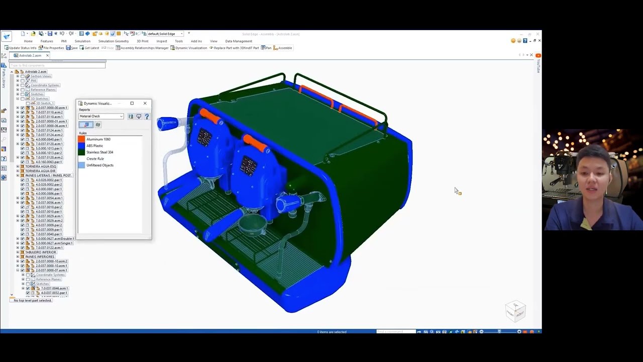 Solid Edge 2022 - Dynamic Visualization - Trình bày trực quan - YouTube