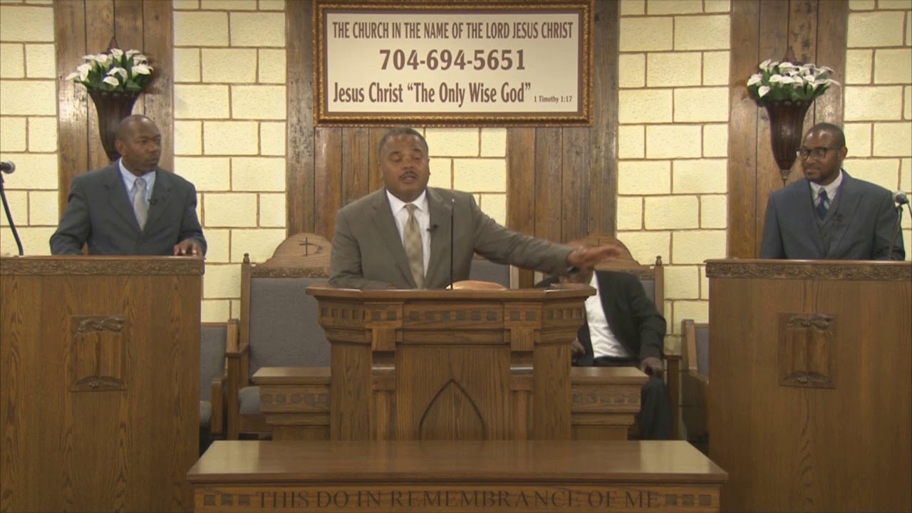 Apostle L. C. Mathis: In The Lord - YouTube