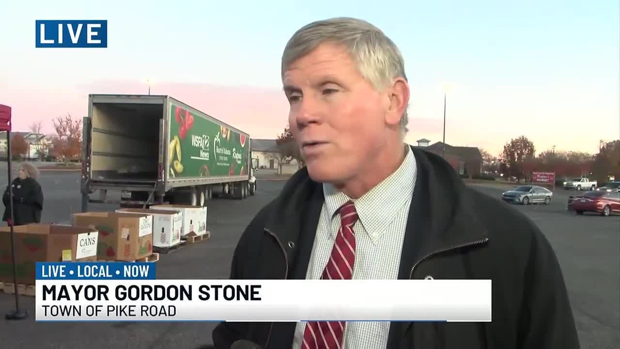 Pike Road Mayor Gordon Stone encourages donations to 12's Day of Giving ...