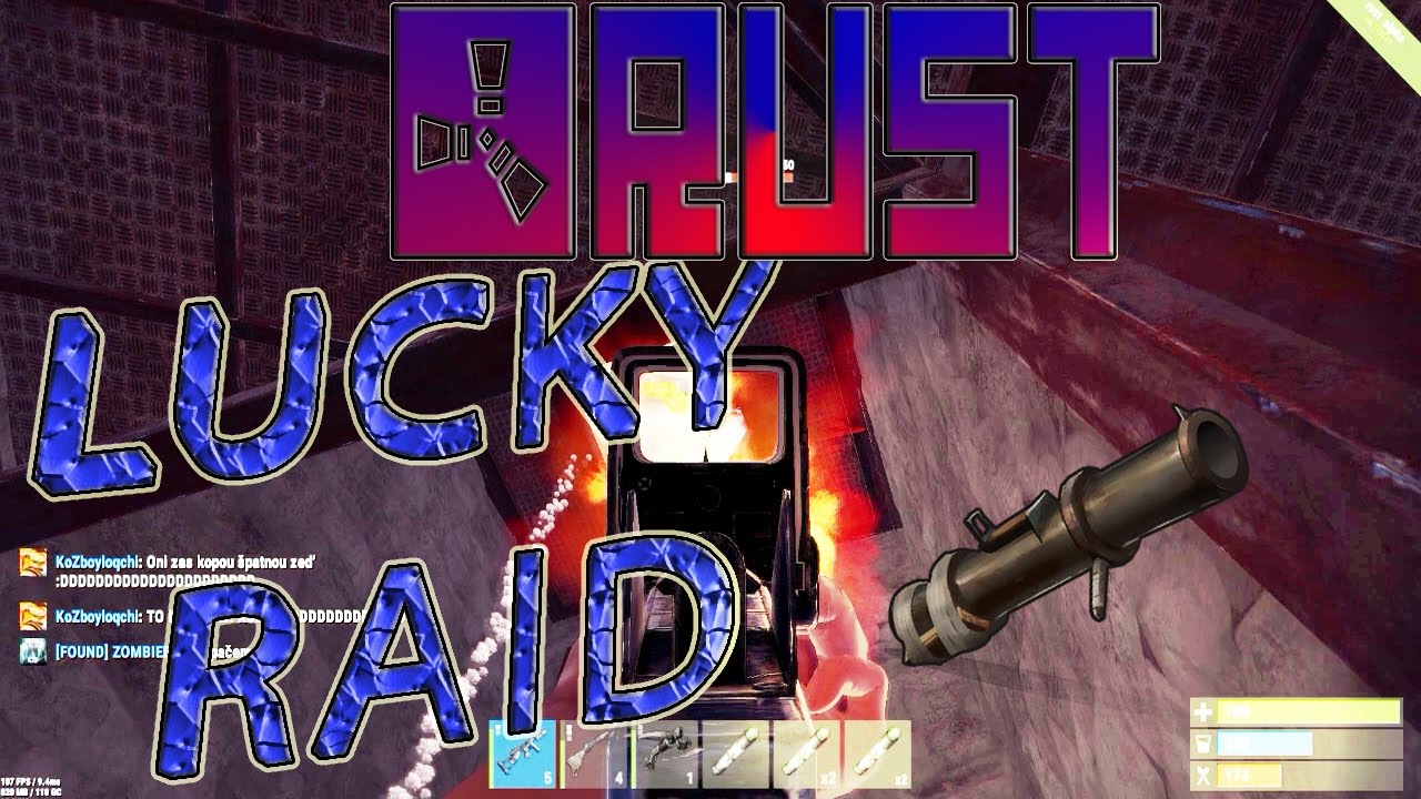 RUST:LUCKY RAID ![CZ/SK/ENG] - YouTube