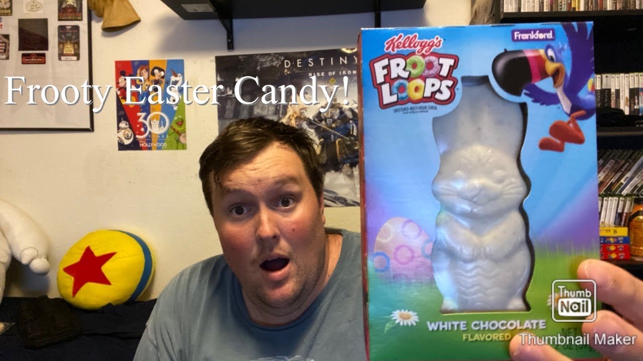 Taste Test: Froot Loops Easter Bunny (4K) - YouTube